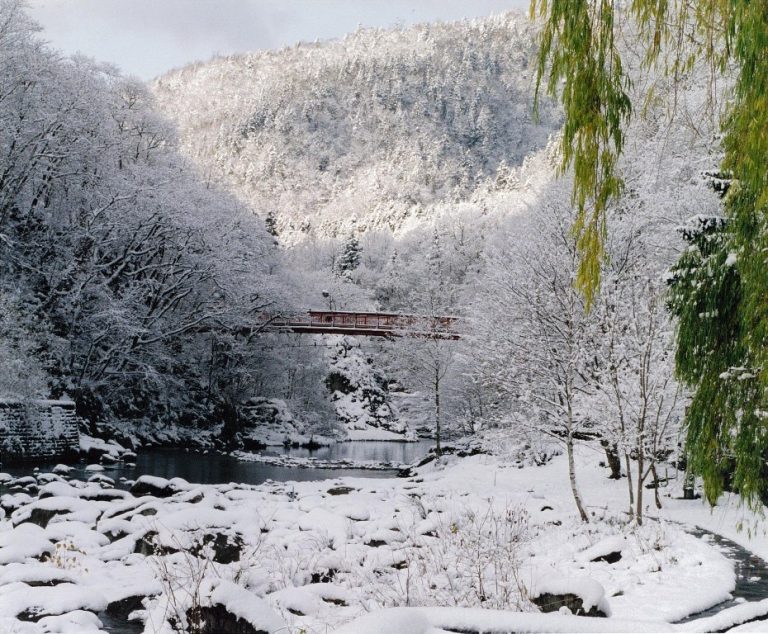 Futami Tsuribashi suspension bridge – Jozankei Tourist Association ...