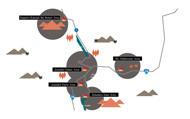 See five great views of autumn leaves in Jozankei by bus – Jozankei ...
